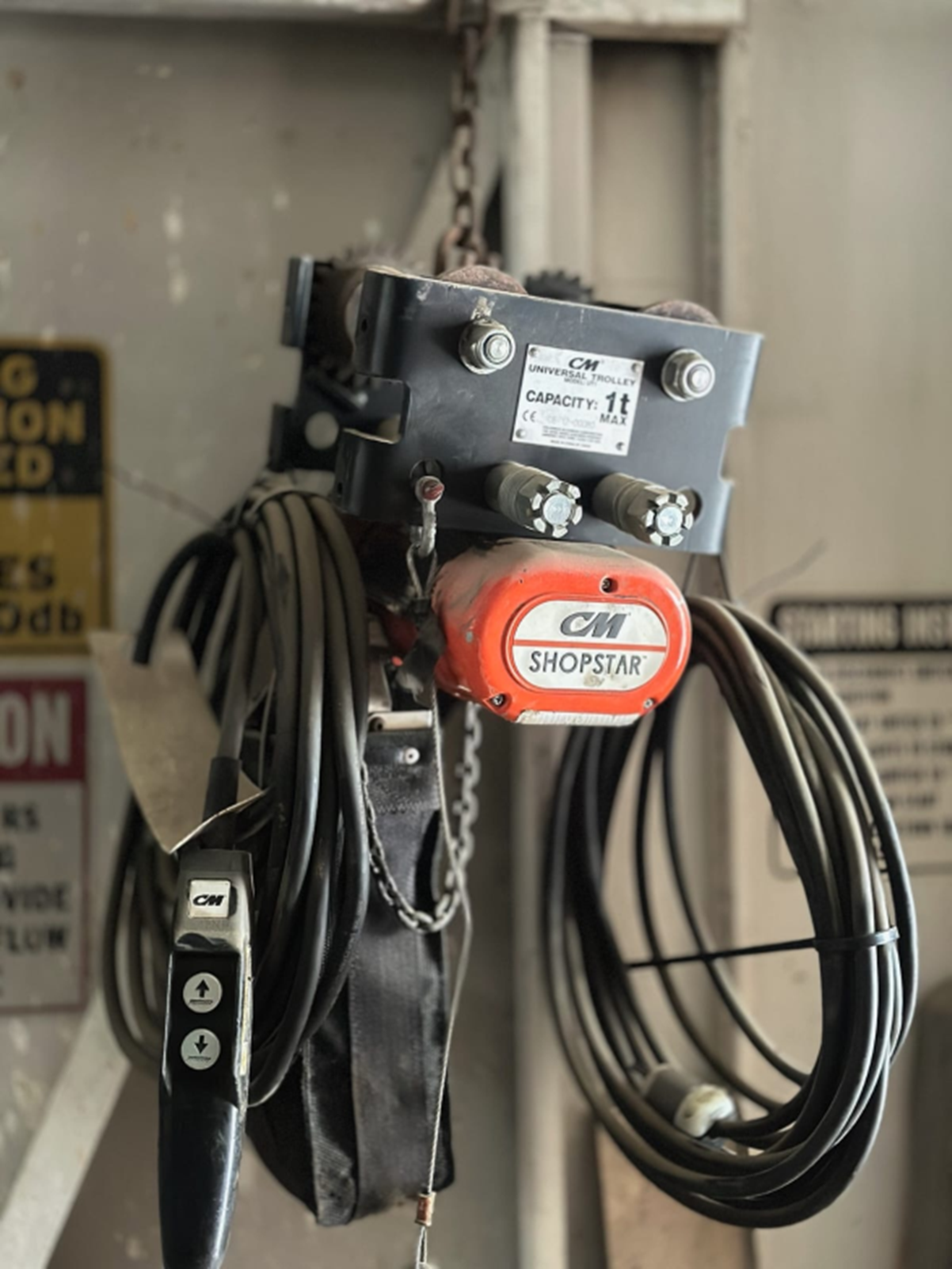 CM Shopstar Electric Chain Hoist – BC Cranes